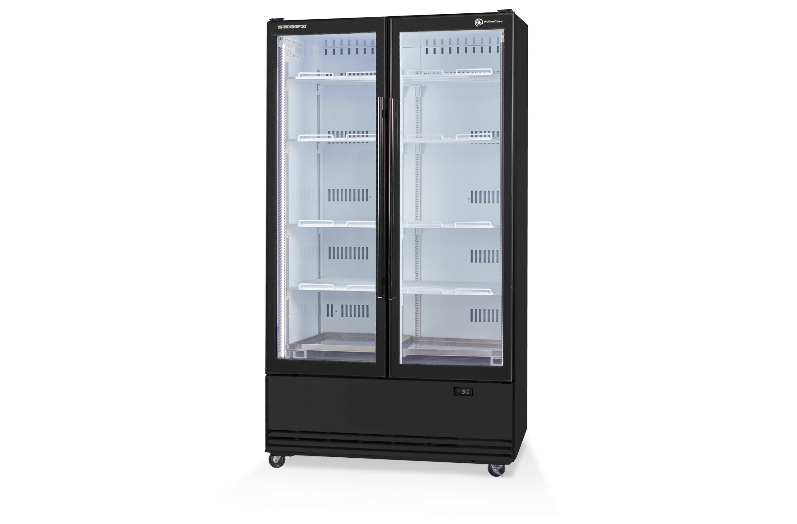 Skope SKB900N-A 2 Glass Door Display or Storage Fridge - Food Equipment ...