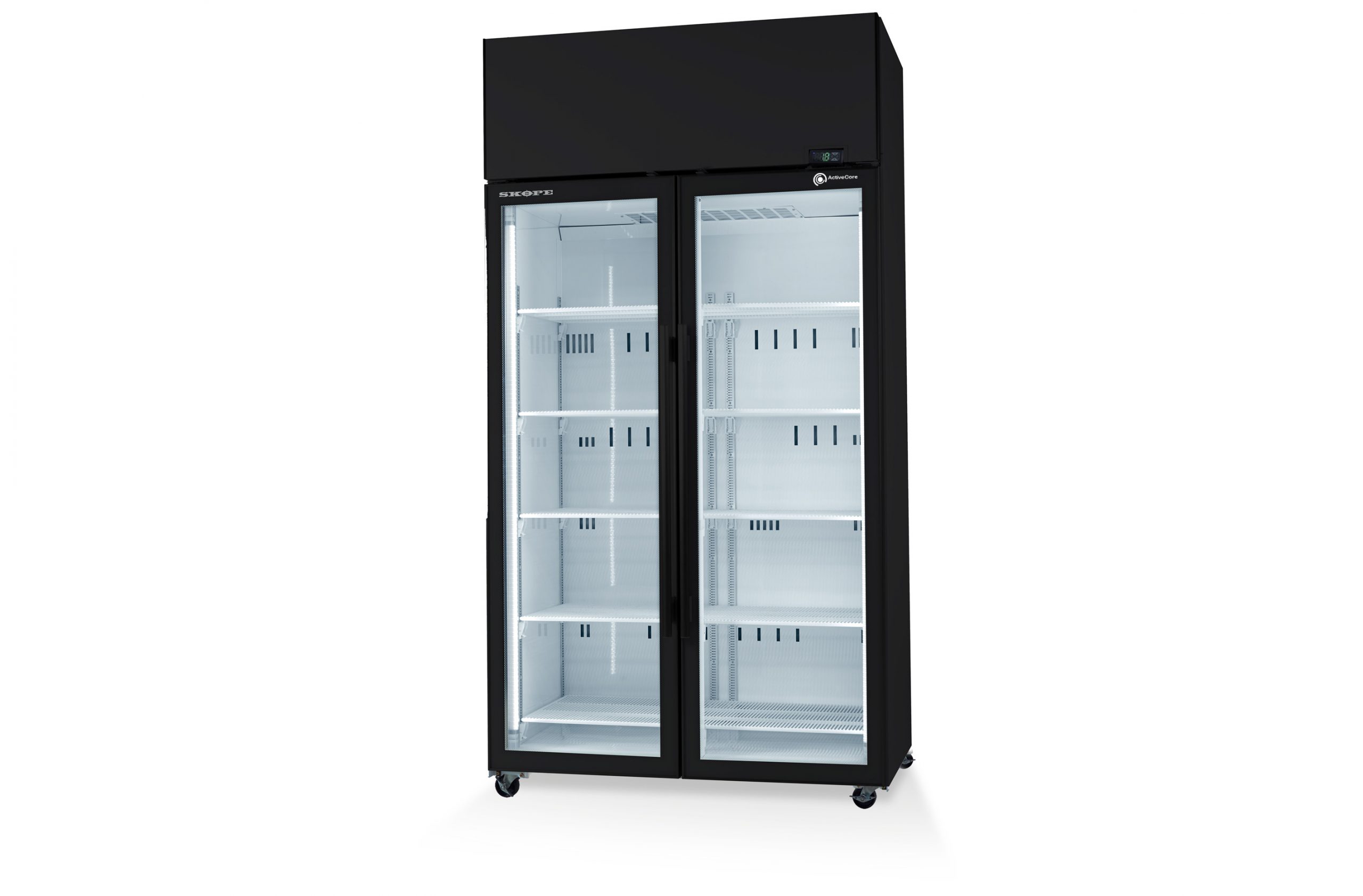 Skope SKT1000N-A 2 Glass Door Display or Storage Fridge - Food ...
