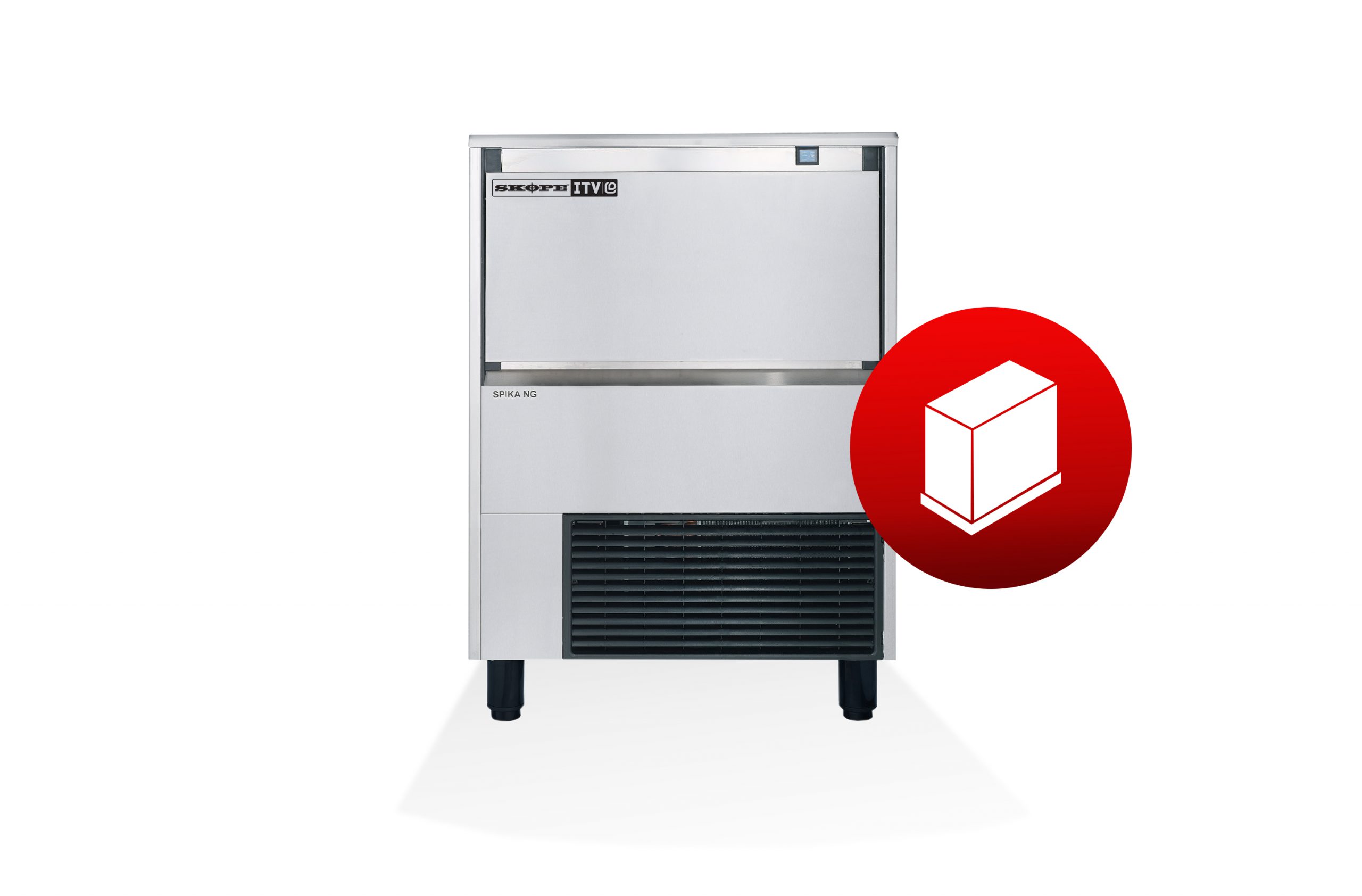 Skope SPIKA NG90 A HD Half Dice Self-Contained Ice Cube Maker - Food ...