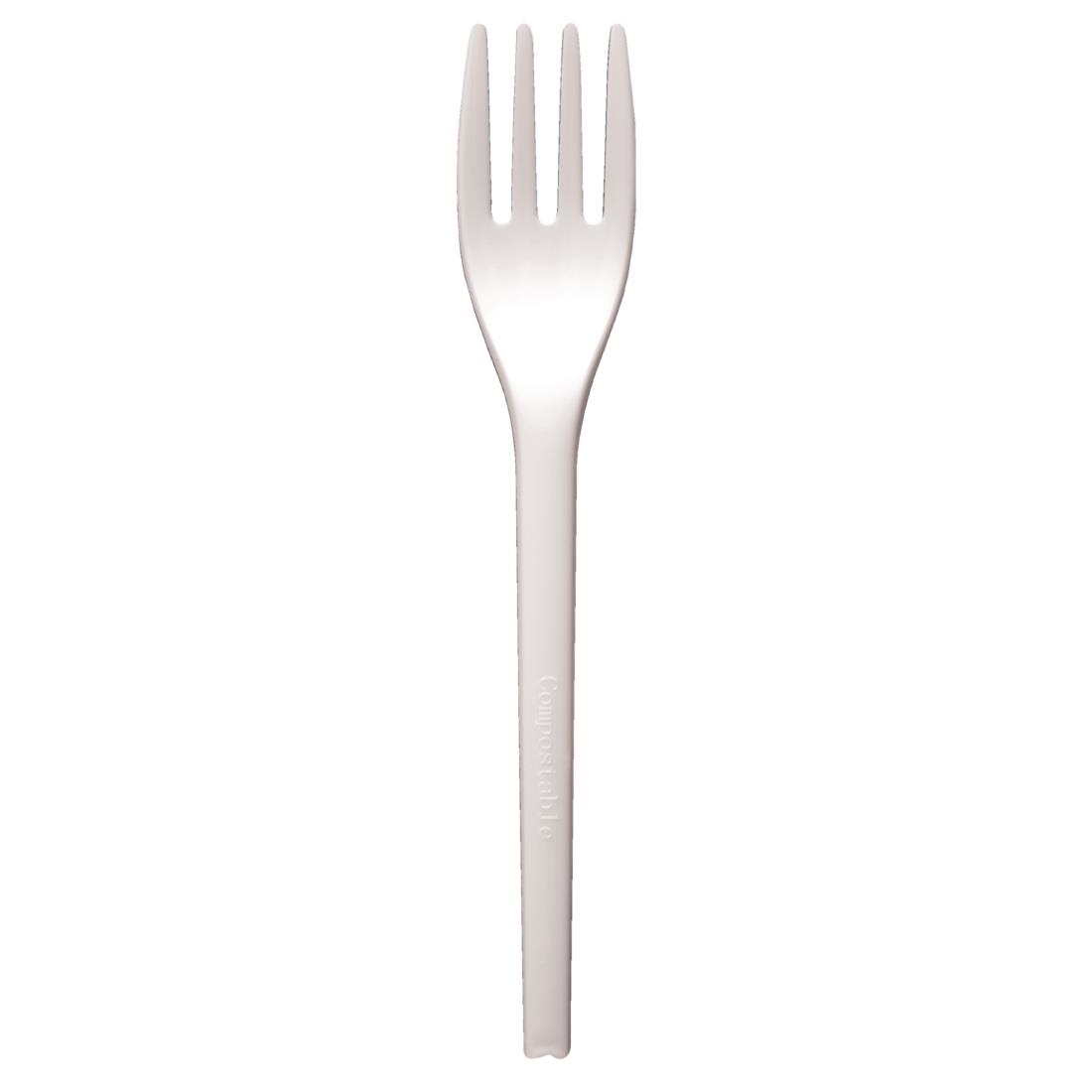 Fiesta DJ704 Green Compostable CPLA Forks White – Food Equipment Warehouse