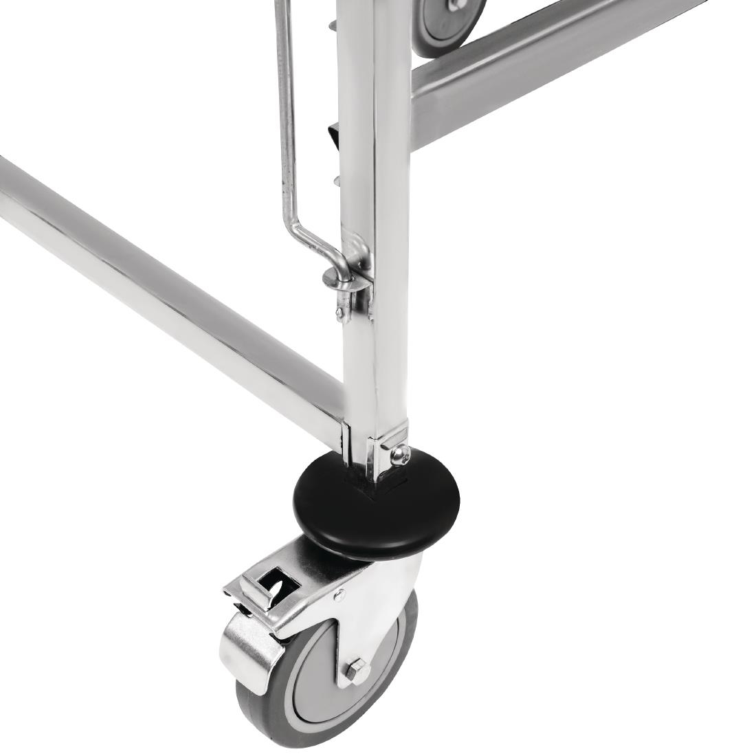 Vogue F995 Stainless Steel 3 Tier Clearing Trolley Large – Food ...