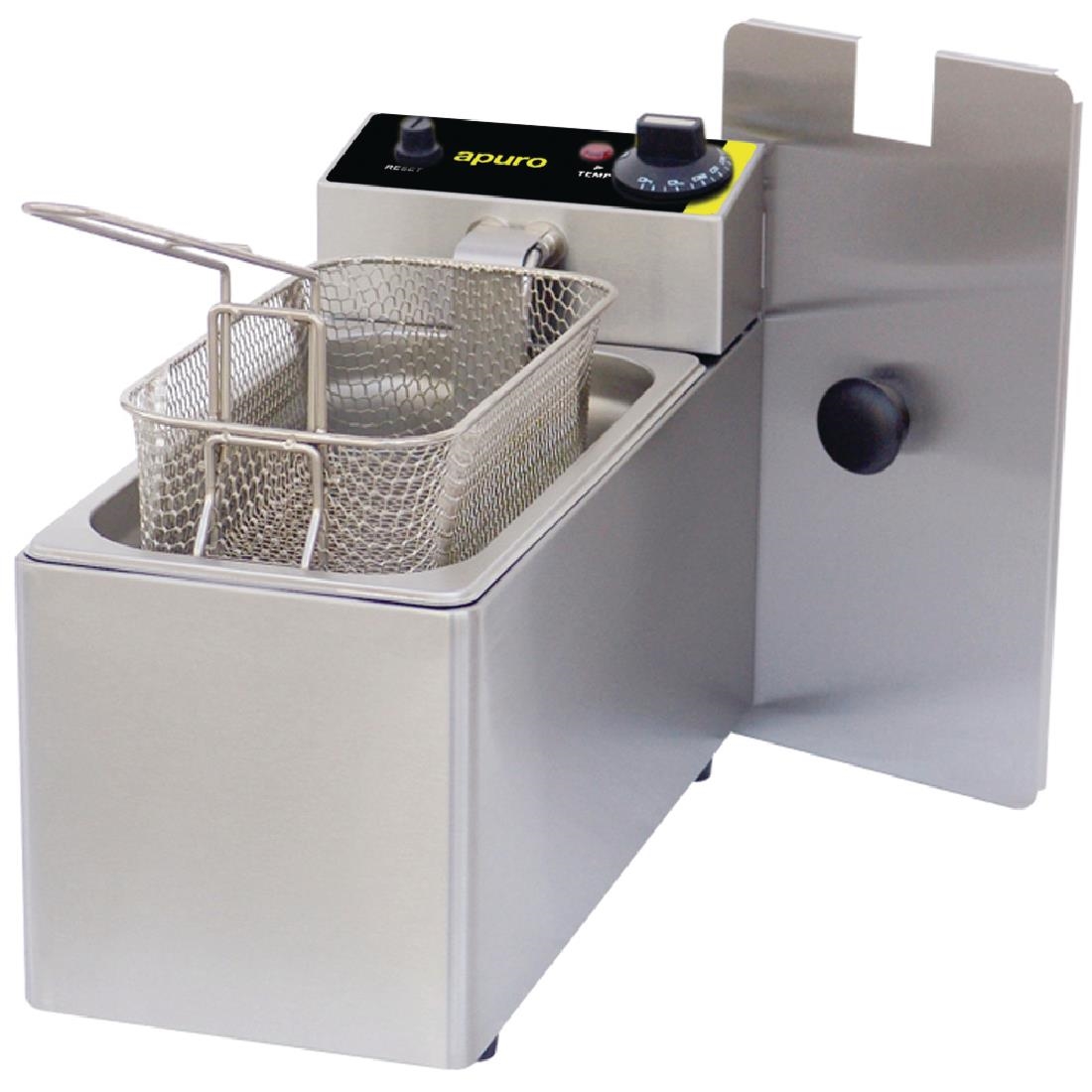 Apuro DL891-A Double Pan Bench Top Fryer 2 x 5Ltr – Food Equipment ...