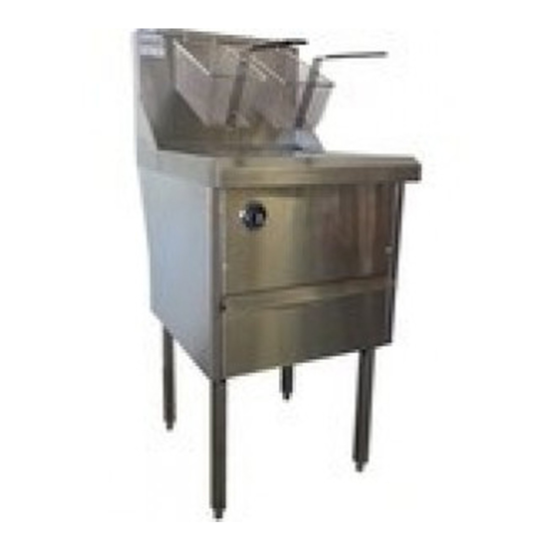 Gas Fish and Chips Fryer Single Fryer - WFS-1/22 - Food Equipment Warehouse